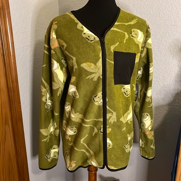 Disney | Jackets & Coats | Disney Parks Princess And The Frog Fleece ...